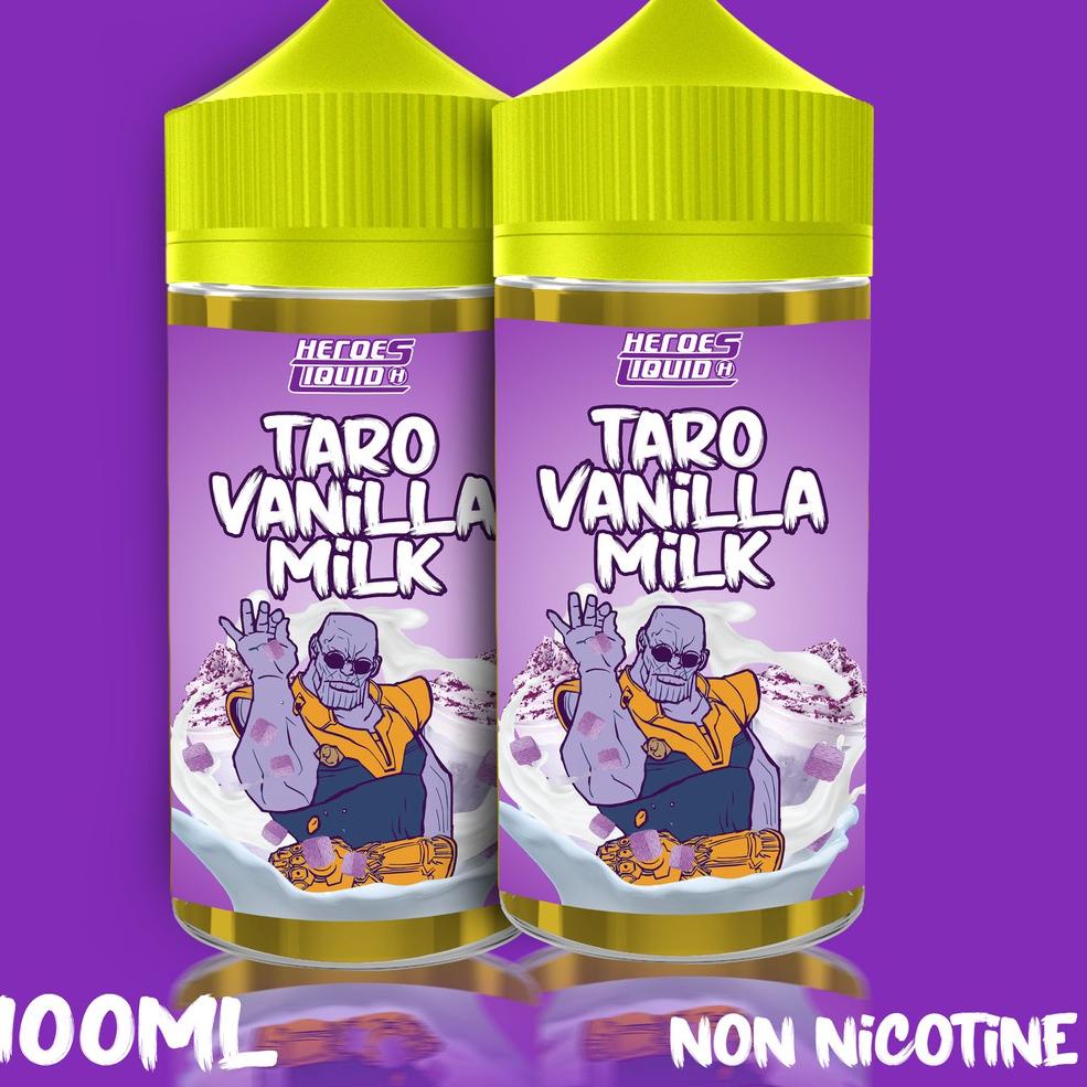 Jual (PROMO QTD97) (COD) Liquid Murah HEROES LIQUID RASA TARO VANILA ...