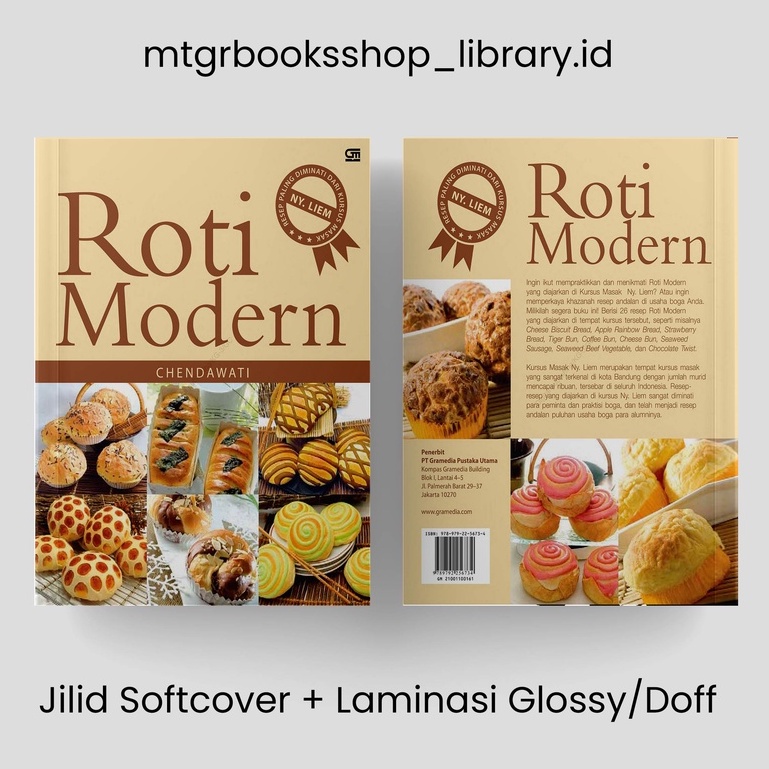 Jual BUKU RESEP MURAH Chendawati - Roti Modern | Shopee Indonesia