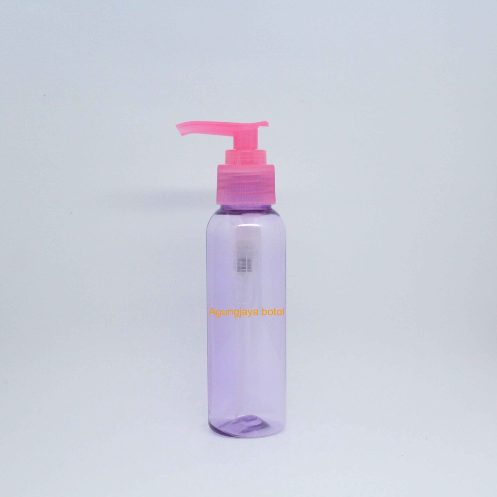 Jual Botol Pet 100 Ml Br Ungu Tutup Pump Lotion / Botol Plastik / Botol Tutup Pump Lotion ...