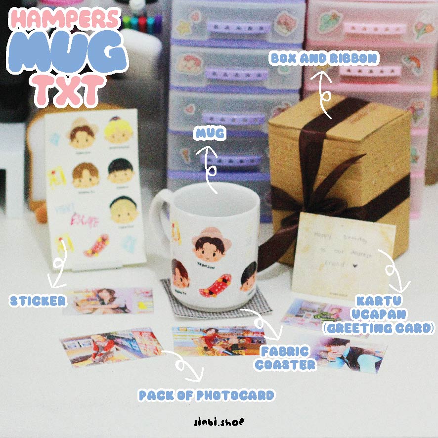 Jual HAMPERS MUG TXT | GIFTBOX KPOP | HAMPERS KPOPERS | GIFT SOUVENIR ...