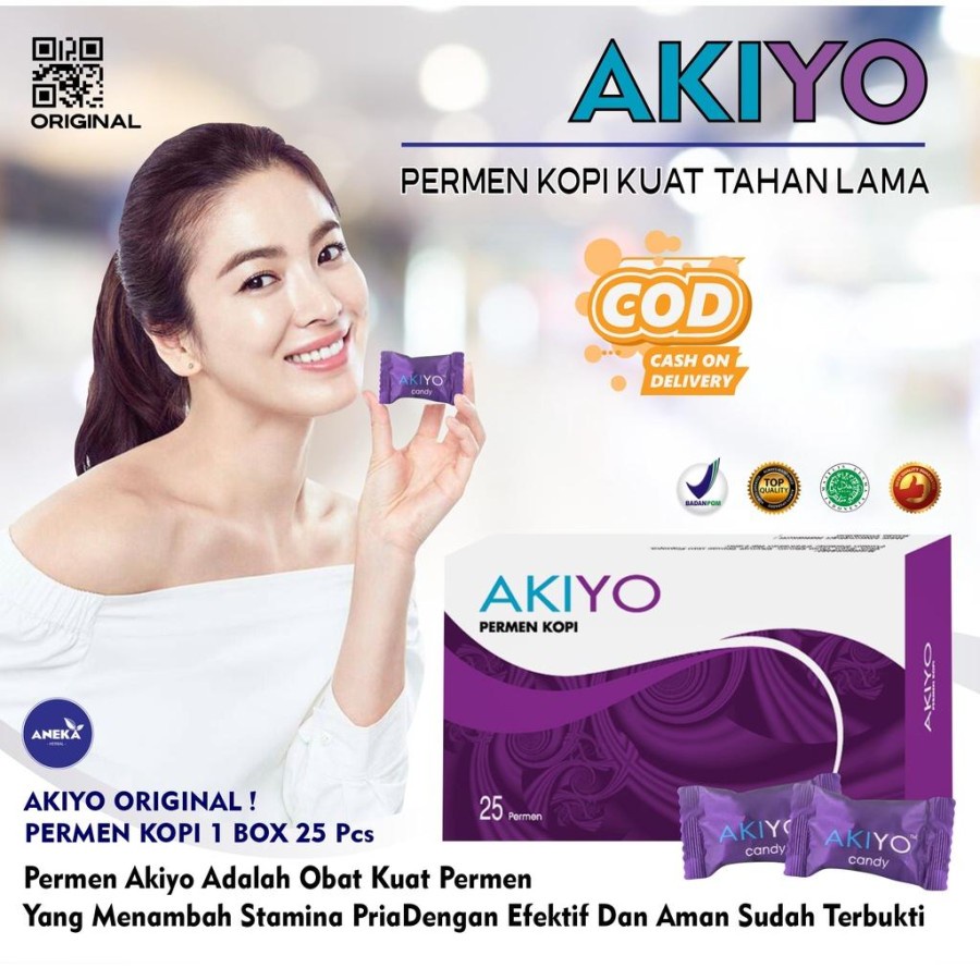 Jual PERMEN AKIYO CANDY ASLI ORIGINAL PENAMBAH STAMINA PRIA AKIYO ...