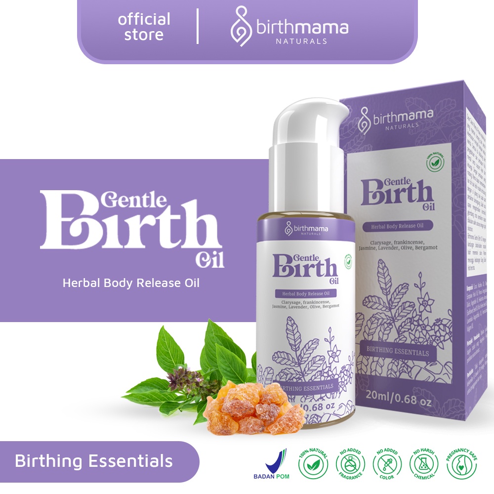 Jual SALE BIRTHMAMA Naturals - Gentle Birth Oil | Induksi Hypnobirthing ...
