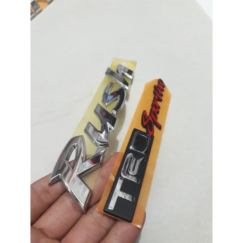 Jual emblem rush dan TRDsportivo | Shopee Indonesia