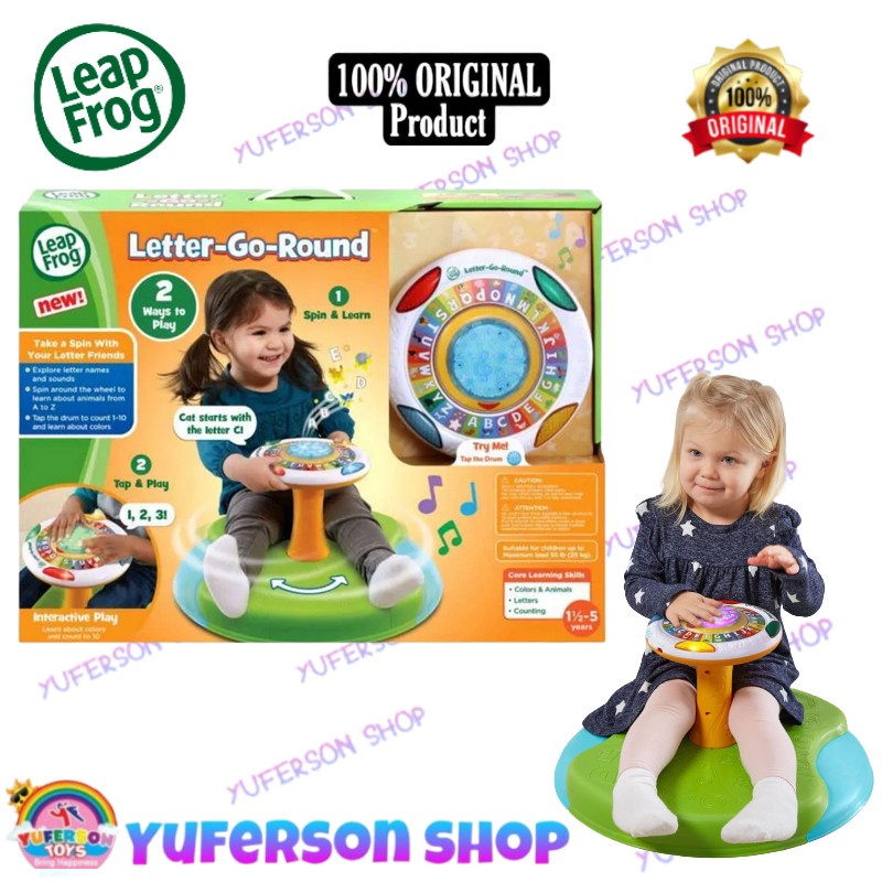 Jual LeapFrog Leap Frog Letter Go Round | Shopee Indonesia