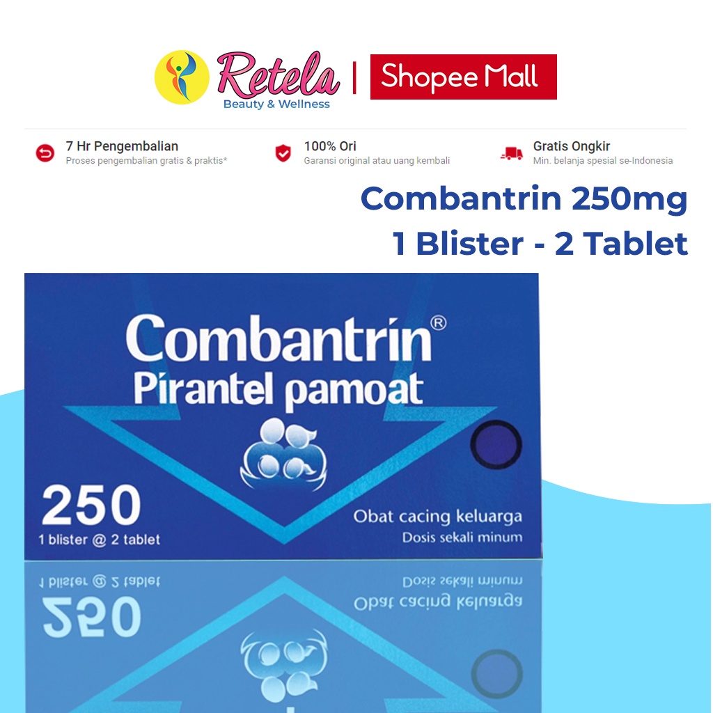 Jual Combantrin Suspensi Rasa Jeruk 10ml / Combantrin Tablet / Cair ...
