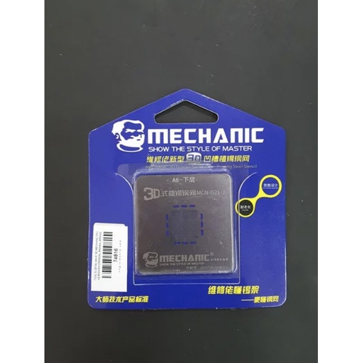 Jual MECHANIC Cetakan Ic 3D Cpu A8 Bawah Original Bahan Jepang (Harga Spesial) | Shopee Indonesia