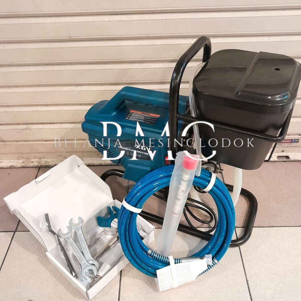 Jual Mesin cat tembok portable Airless Paint Sprayer X6V + Hopper ...