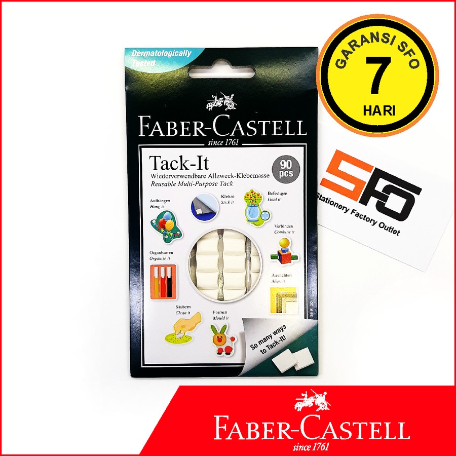 Jual Tack It Faber Castell - 90pcs - SFO Semarang Official | Shopee ...