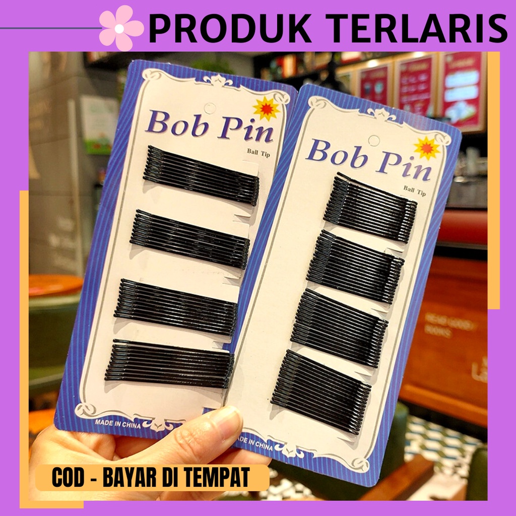 Jual Jepit rambut lidi hitam kualitas bagus Pak Besar - JEPITAN KEP ...