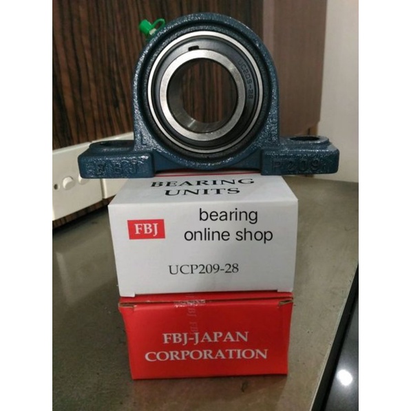 Jual Pillow Block Bearing UCP 209 - 28 FBJ | Shopee Indonesia