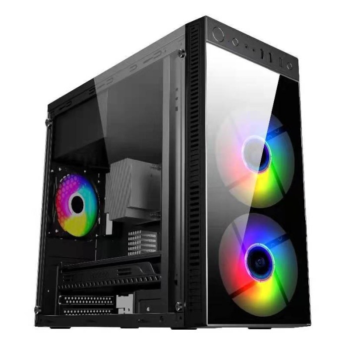 Jual Paket Casing PC Gaming +PSU +FAN RGB / Chasis Case PC Komputer ...