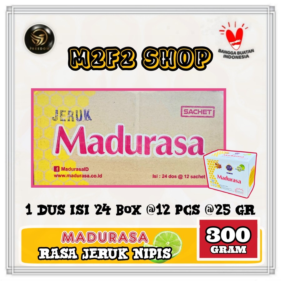 Jual Madurasa Minuman Madu Asli Rasa Jeruk Nipis Sachet - 300 gr (Kemasan Karton) | Shopee Indonesia