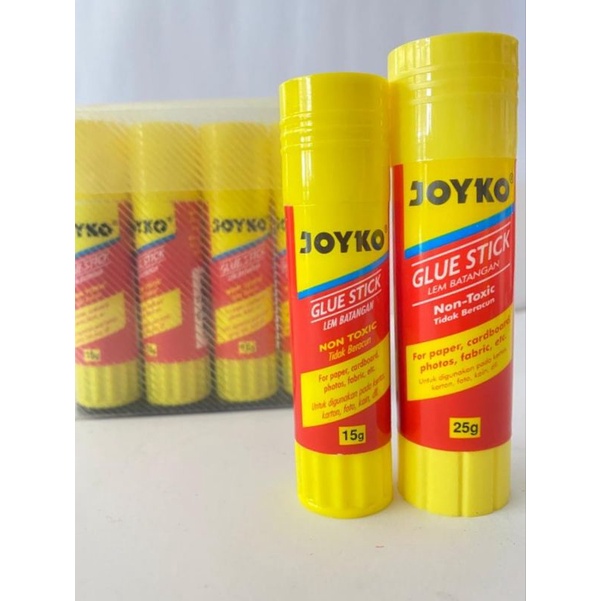Jual Lem Glue Stick JOYKO / Lem Kertas Batang Ukuran Sedang Besar JOYKO ...
