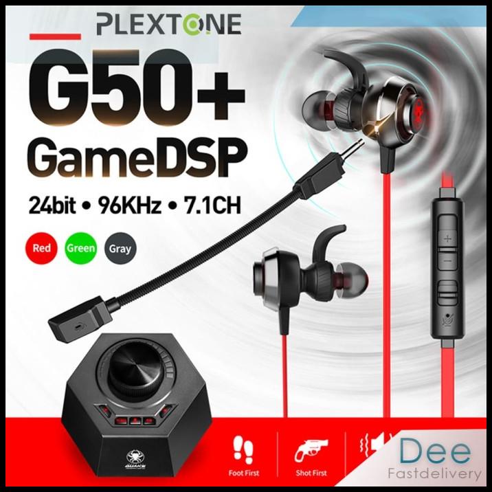 Jual Plextone G50 And Gamedsp Gaming Earphones | Shopee Indonesia