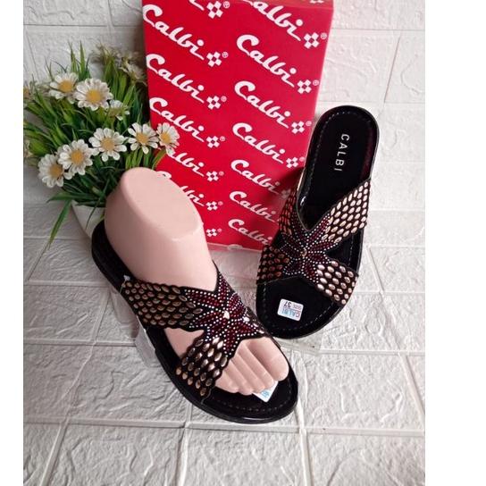 Jual Stok Banyak ZVNCN SANDAL CALBI wanita TREPES 77 Stock Banyak ...