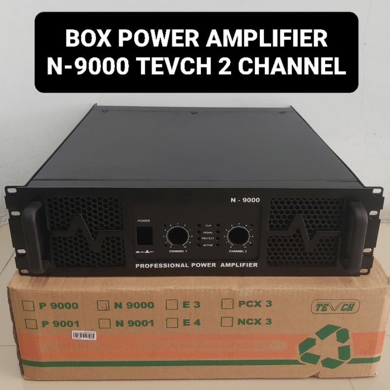 Jual N9000 Box Power N-9000 TEVCH 2 Channel Boks Amplifier | Shopee Indonesia