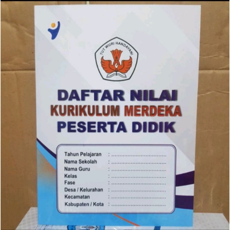 Jual AT BUKU DAFTAR NILAI KURIKULUM MERDEKA PESERTA DIDIK SD SMP SMA ...