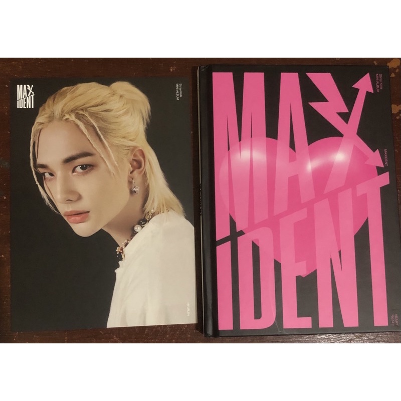 Jual album only maxident straykids case 143 heart stray kids postcard ...