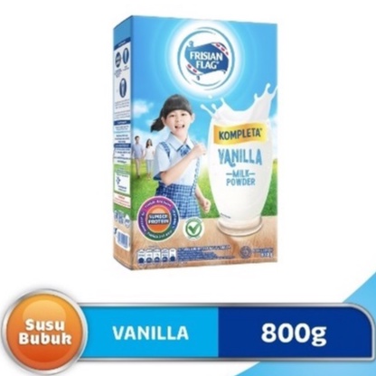 Jual Frisian Flag Kompleta Vanila 800 Gr Box 800Gr Vanilla | Shopee ...