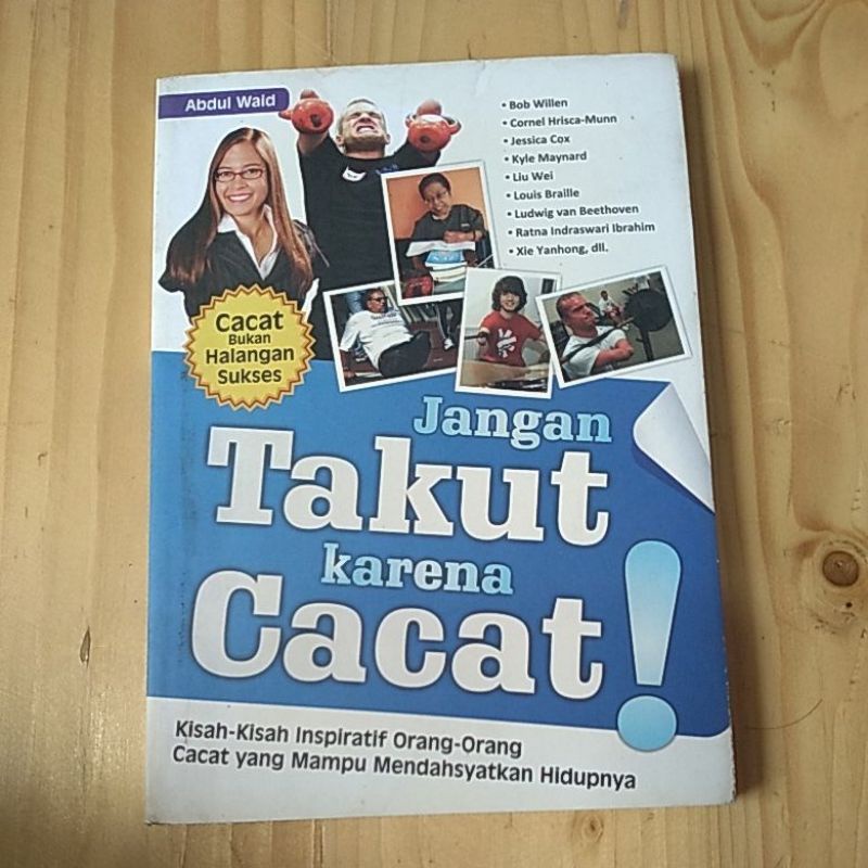 Jual JANGAN TAKUT KARENA CACAT,CACAT BUKAN HALANGAN SUKSES,KISAH-KISAH ...
