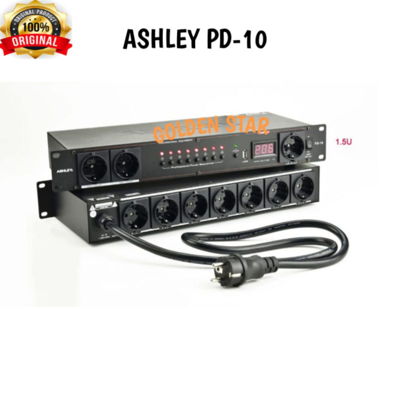 Jual Power Sequencer Ashley PD10 / Ashley sequence Ashley PD 10 ...