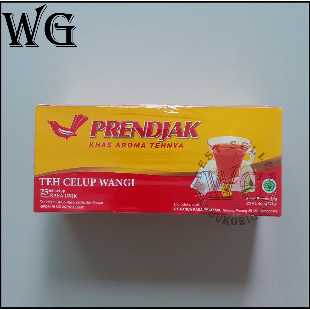 Jual MInuman Hangat / Minuman Nutrisi / Teh Celup Cap Prendjak Isi 25 ...