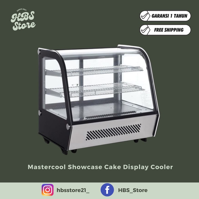 Jual Display Mastercool Showcase Cooler Cake Display Top - Htr 120 ...