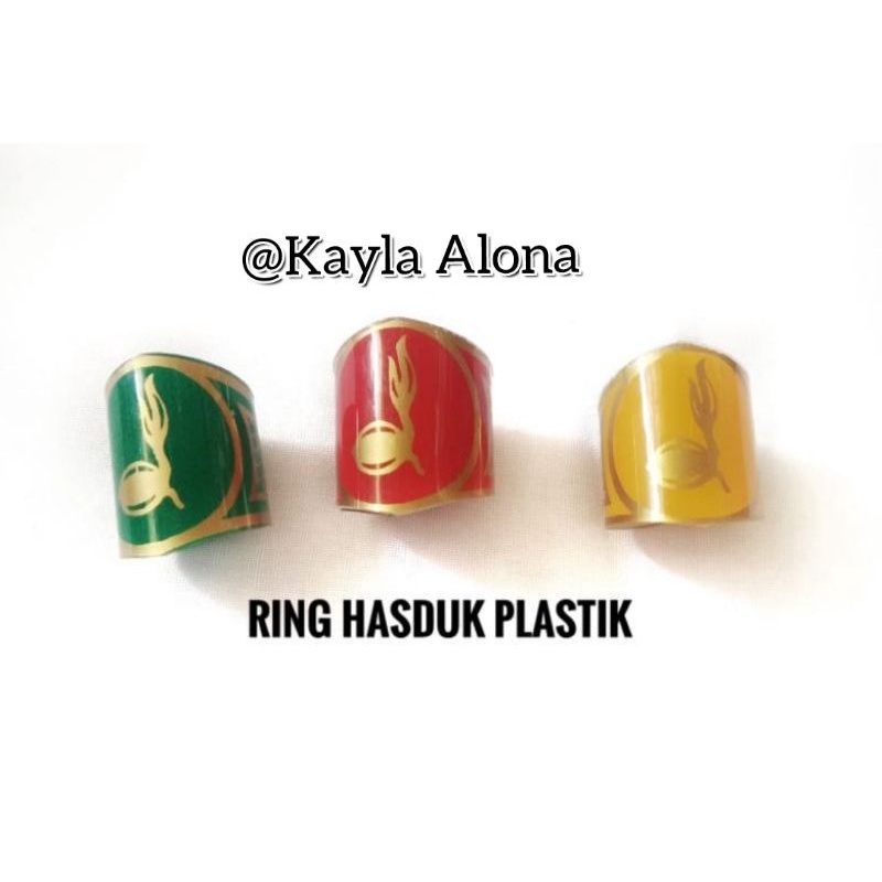 Jual RING HASDUK PRAMUKA Bahan : MIKA PLASTIK | Shopee Indonesia