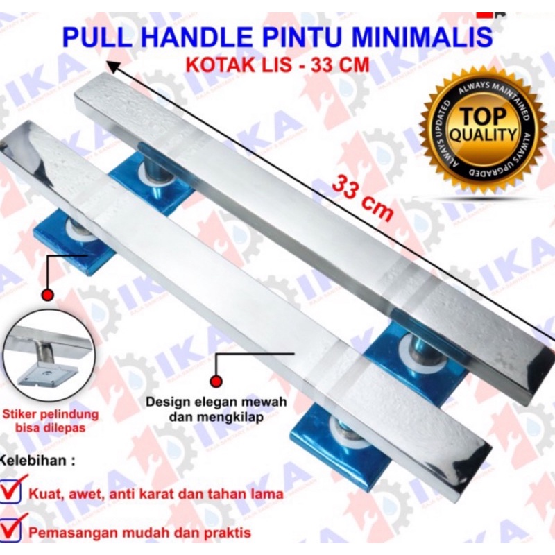 Jual Pull Handle Kotak Minimalis Stainless Stell Pull handle Pintu 33 ...