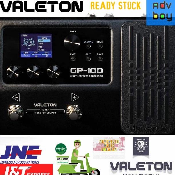 Jual Valeton Gp100 Multi Effects Processor Pedal Efek Gitar Valeton Gp 100 | Shopee Indonesia