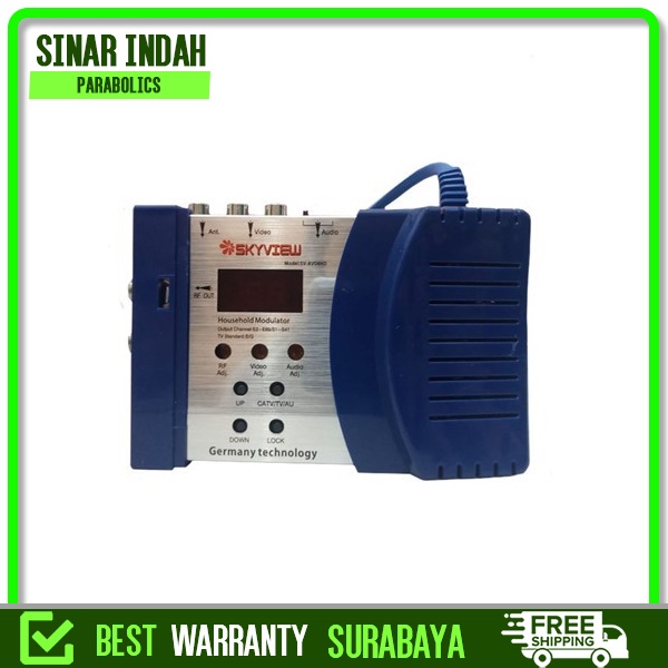 Jual SIP AV HDMI To RF VHF UHF S Band Stereo Converter Evinix Modulator Skyview Top Warranty ...