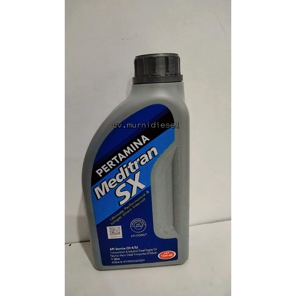 Jual OLI MESIN MOBIL DIESEL MEDITRAN SX SAE 15W-40 1 LITER PERTAMINA | Shopee Indonesia