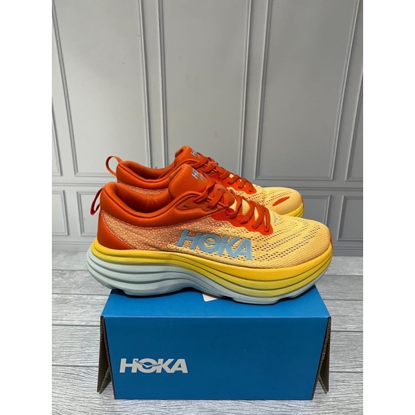Jual HOKA ONE ONE BONDI 8 SHELL PUFFIN ORIGINAL | Shopee Indonesia