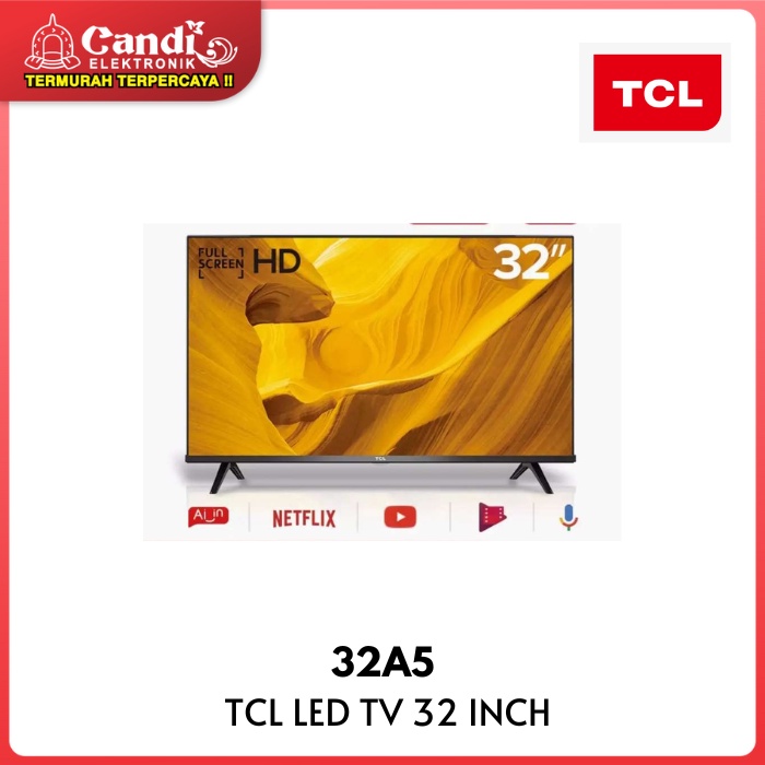 Jual TCL Android Smart TV with HDR technology LED 32 Inch 32A5 | Shopee ...