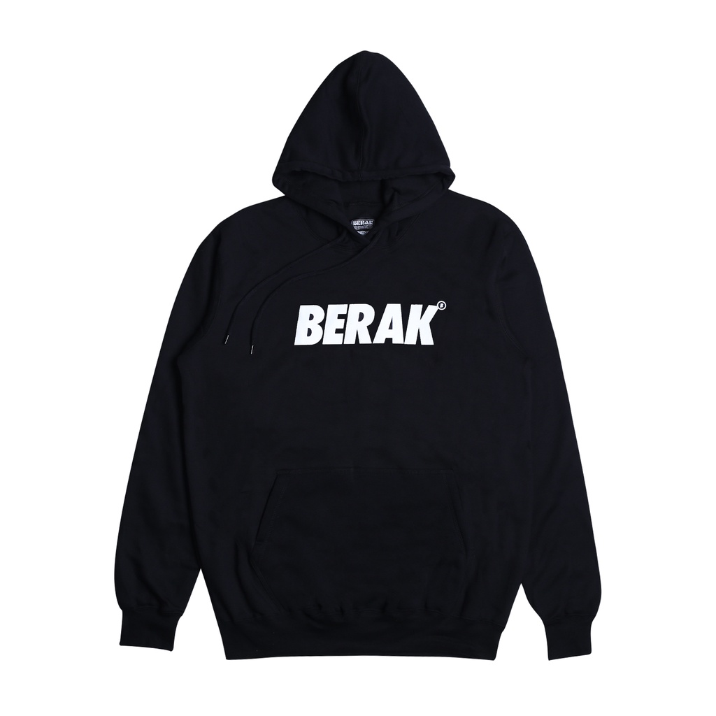Jual Berak 9420 Sweater Hoodie BOLD BLACK | Shopee Indonesia