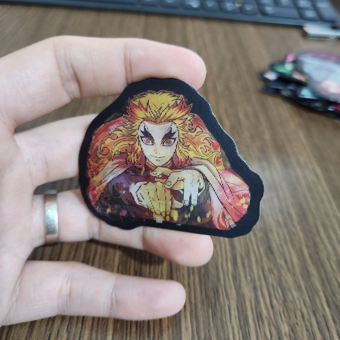 Jual STIKER 3D MOTION LENTICULAR ANIME - DK0174 - Demon Slayer ...