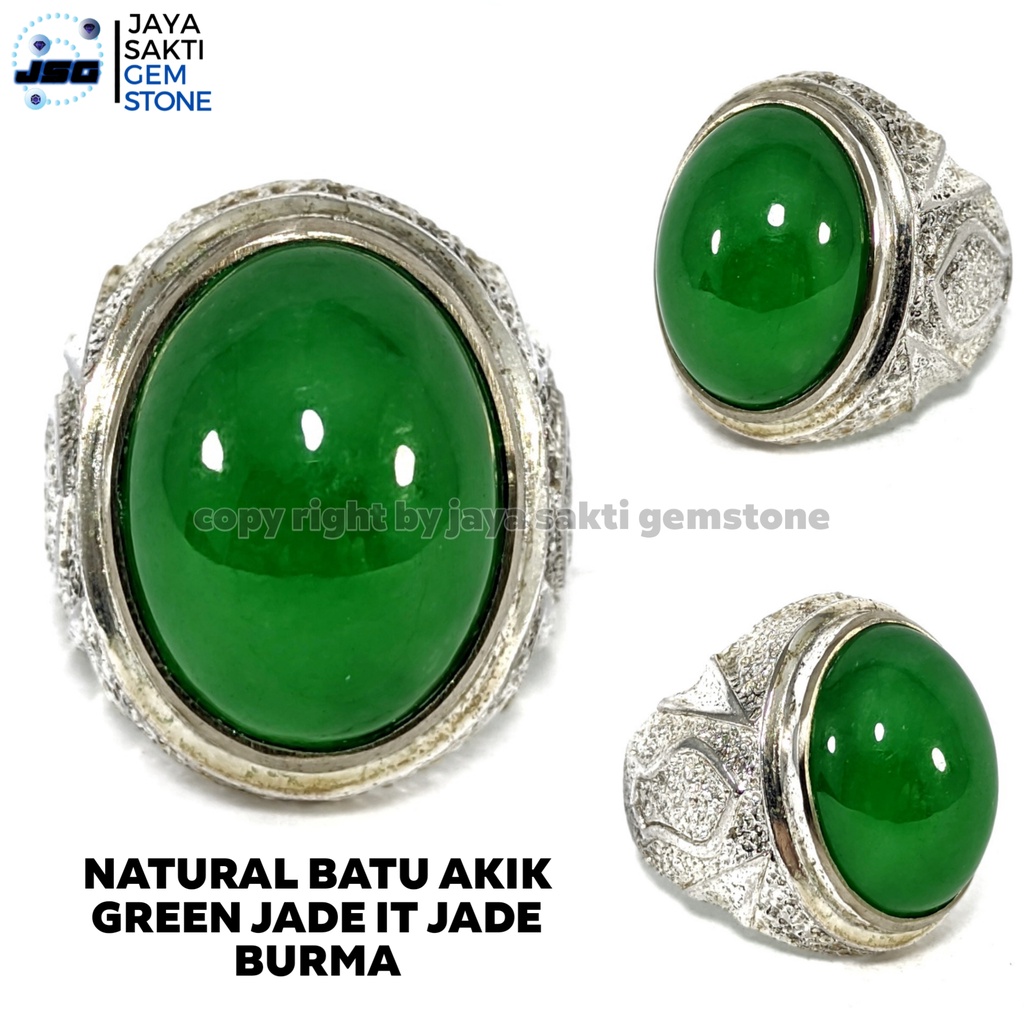 Jual Natural Batu Akik Giok Burma Jade it Jade GBJ08 | Shopee Indonesia