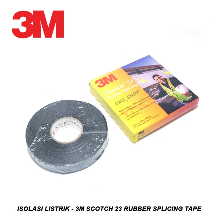 Jual Isolasi Listrik 3M Scotch 23-Rubber Splicing Tape ( Isolasi ...