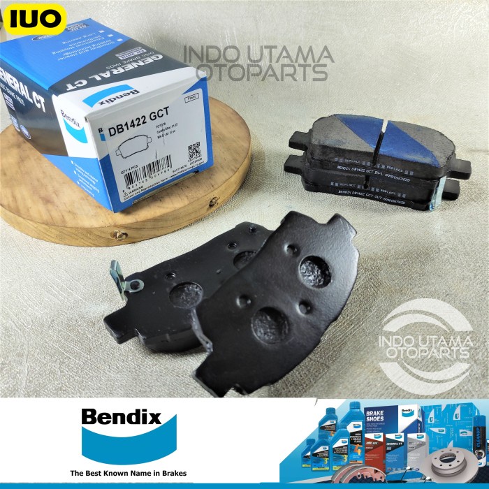 Jual Kampas Rem Corolla ALtis Vios Limo BENDIX Brake Pad DB 1422 GCT ...