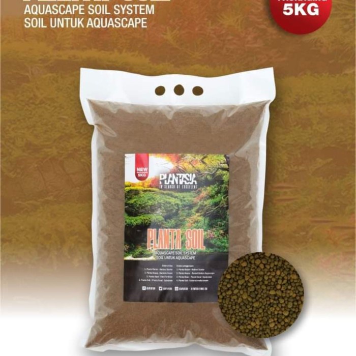 Jual Aquaka Plantasia Planta Soil 5 Kg 5Kg Media Tanam Aquascape ...