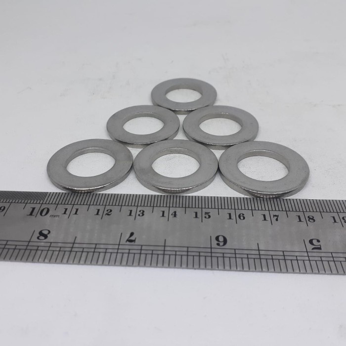 Jual RING M16 PLAT STAINLESS / WASHER M16 BAHAN STAINLESS | Shopee ...
