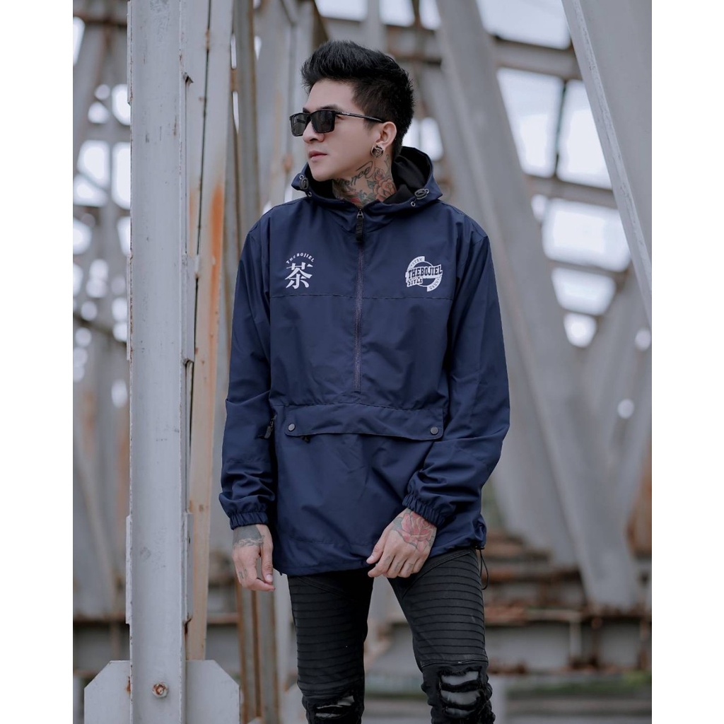 Jual Jaket Cagoule Parasut Unisex Motor Gunung Outdoor The Bojiel ...