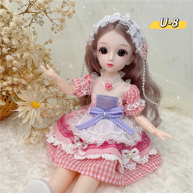 Jual FAVO Mainan Anak Boneka Seri (S U) BJD Doll 30cm Cute DIY Girls ...