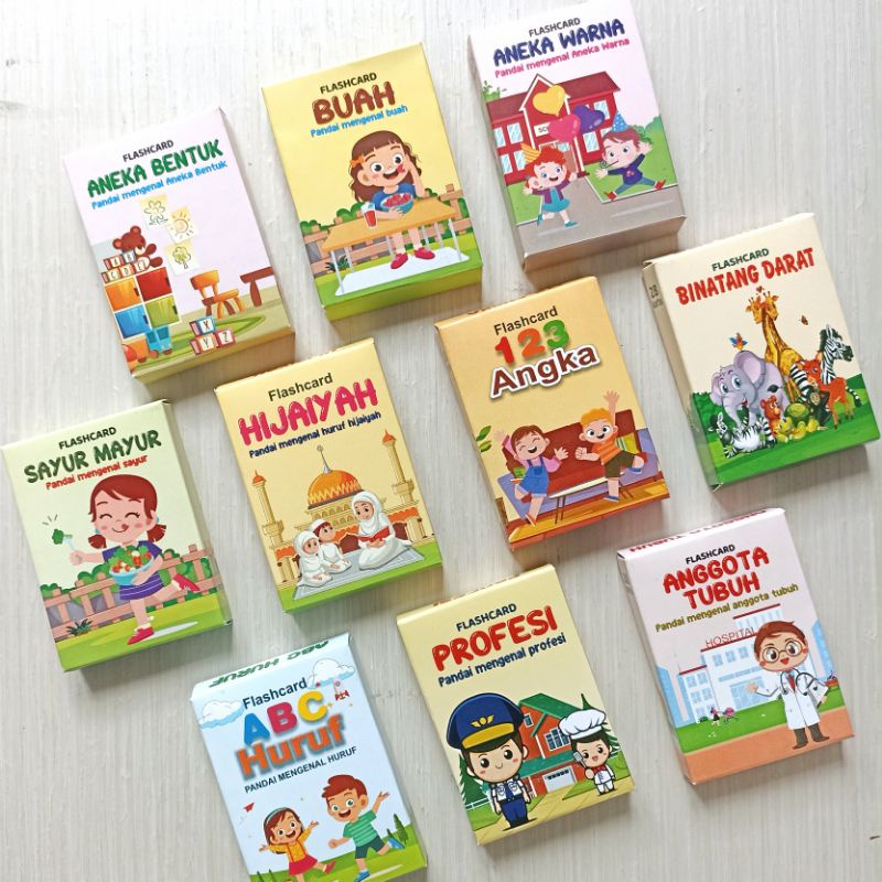 Jual Flash Card Anak dengan Ring | Shopee Indonesia