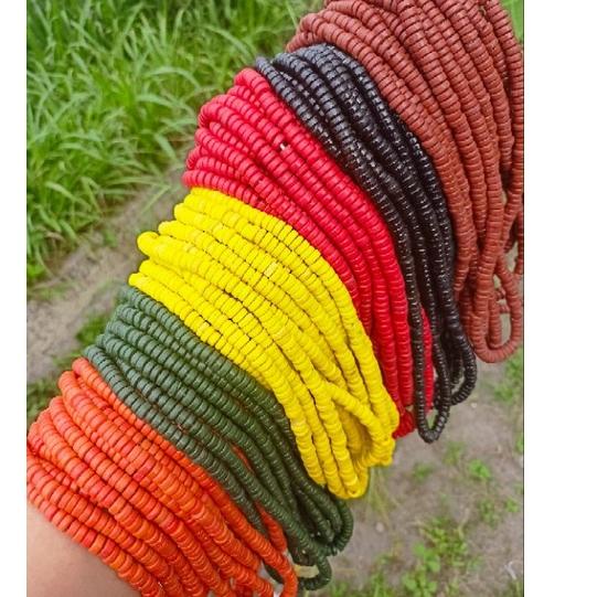 Jual Langsung Kirim Manik lapang 70cm isi 210pc manik jombang / manik ...