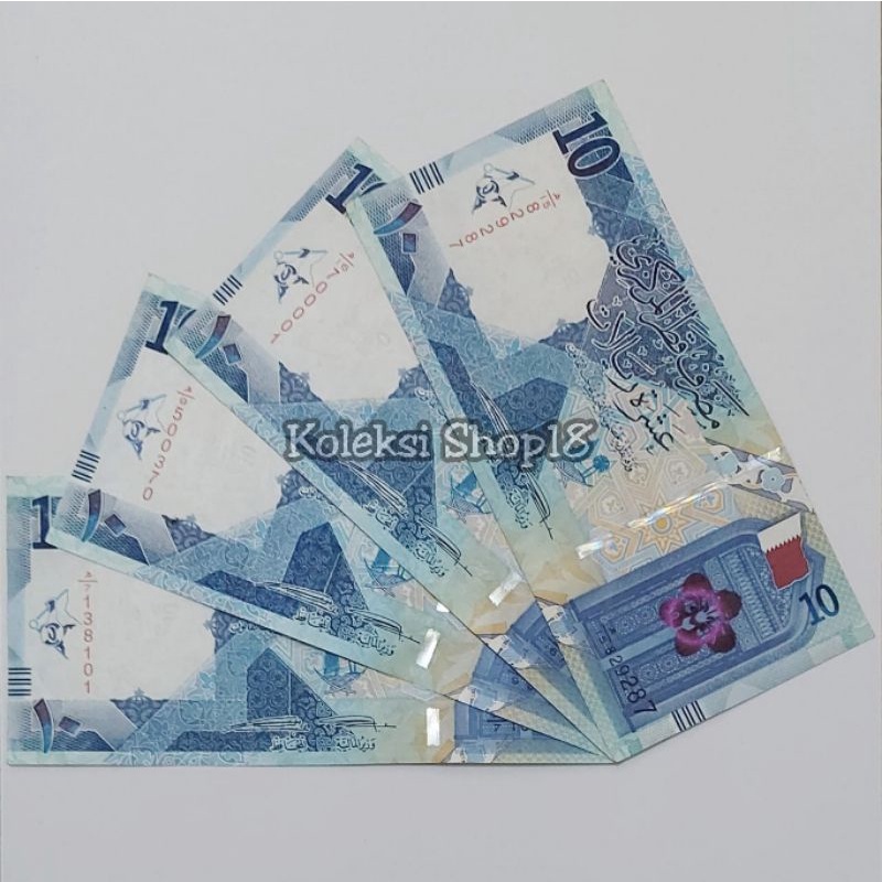 Jual Koleksi Qatar Riyal Pecahan 10 Riyal | Shopee Indonesia