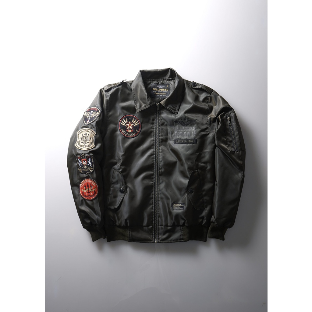 Jual PHILLIP WORKS ORIGINAL JACKET Libertas Bomber - JAKET MOTOR ...