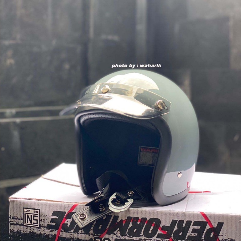 Jual Helm Slimhead tx 500 + Japan Pet Vintage Original | Shopee Indonesia