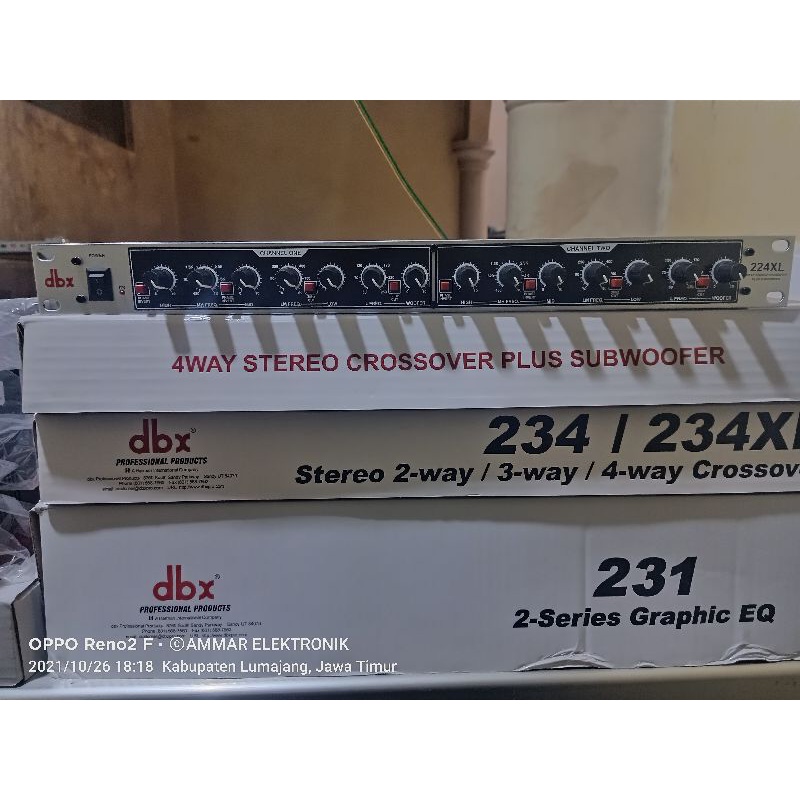Jual crossover DBX 224xl subwoofer | Shopee Indonesia