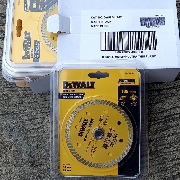 Jual Dewalt Diamond Wheel Turbo Ultra Thin 105X16/20Mm | Shopee Indonesia